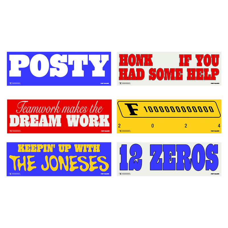 Bumper Sticker Collection - Post Malone UK